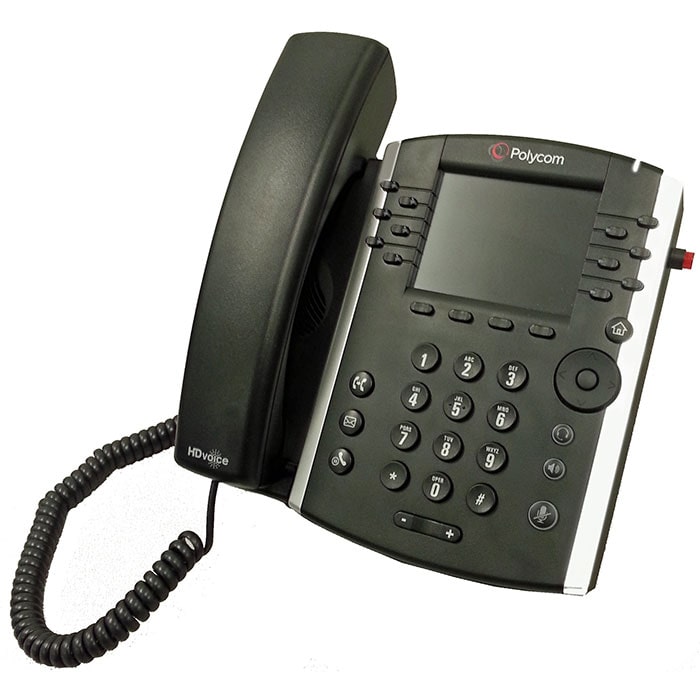 CIS Secure Polycom VVX 411 TSG Approved IP Phone